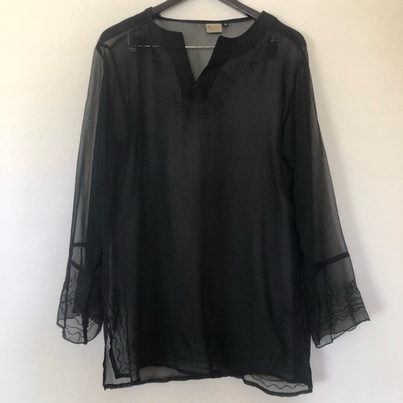 Ingear | Tops | 9s Sheer Top | Poshmark